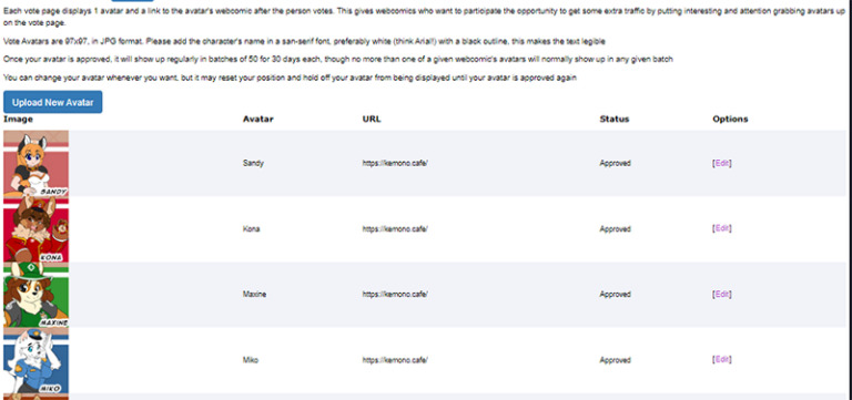 Kemono Cafe | A Furry Webcomic Community